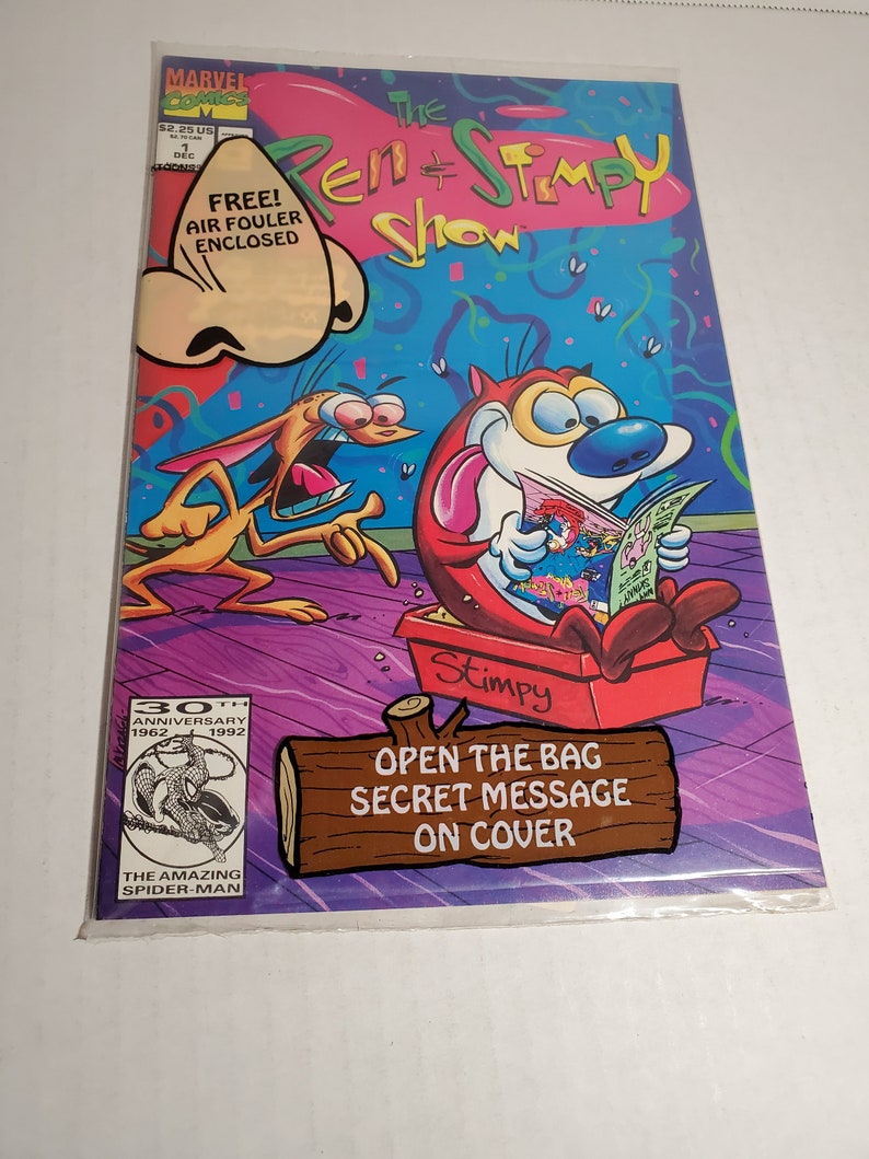 Ren + Stimpy Show Comic - Etsy