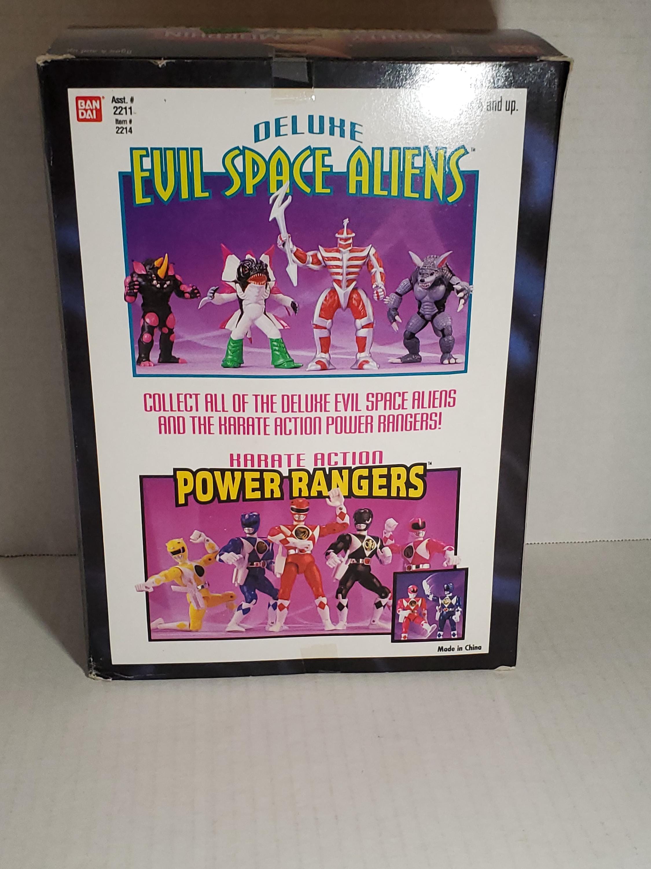 Power Rangers Mighty Morphin Pirantis Head Evil Space Aliens 1994 - Etsy