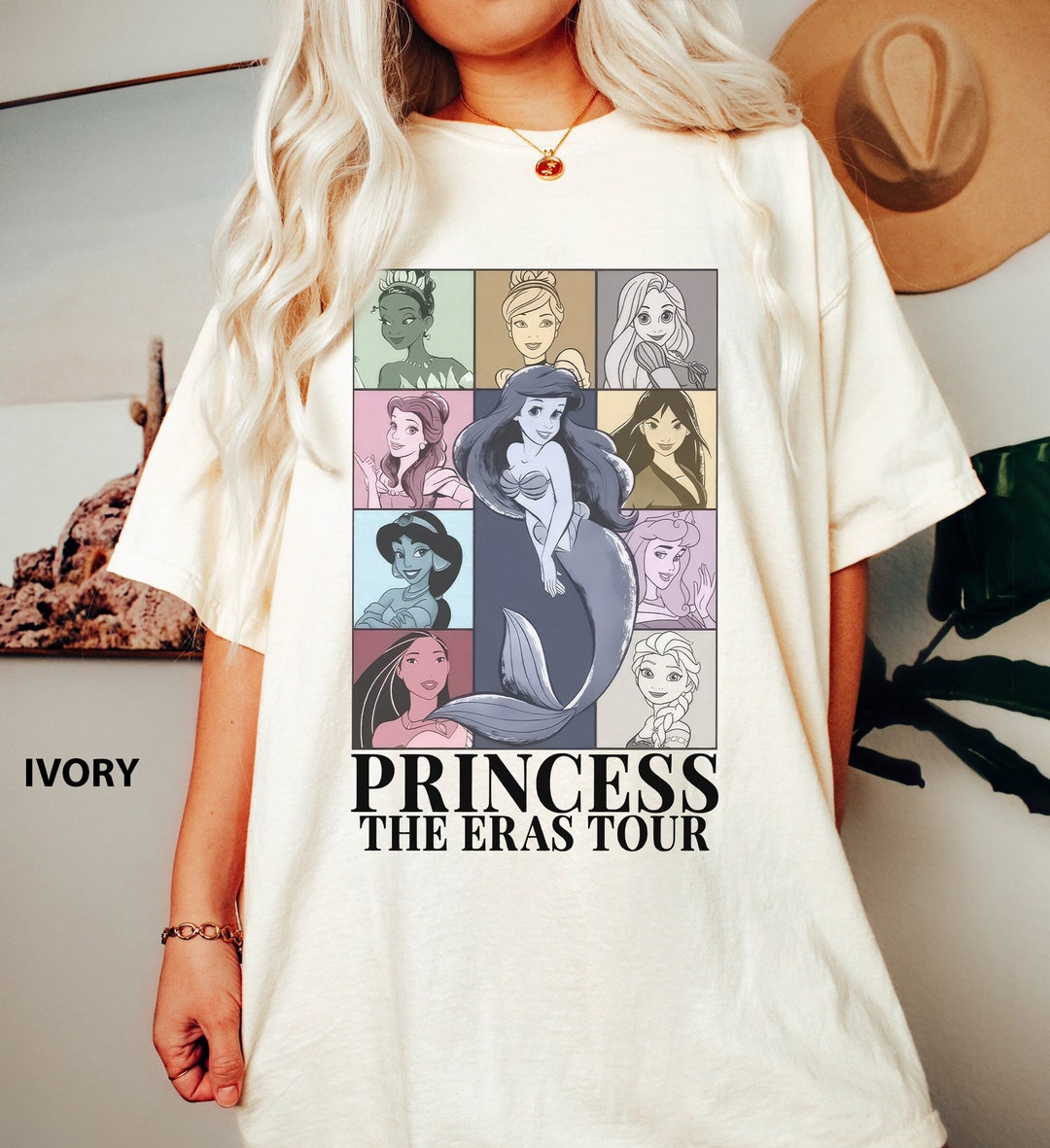 Disney Princess Shirt, Disney Princess Eras Tour Shirt, Disney Princess ...
