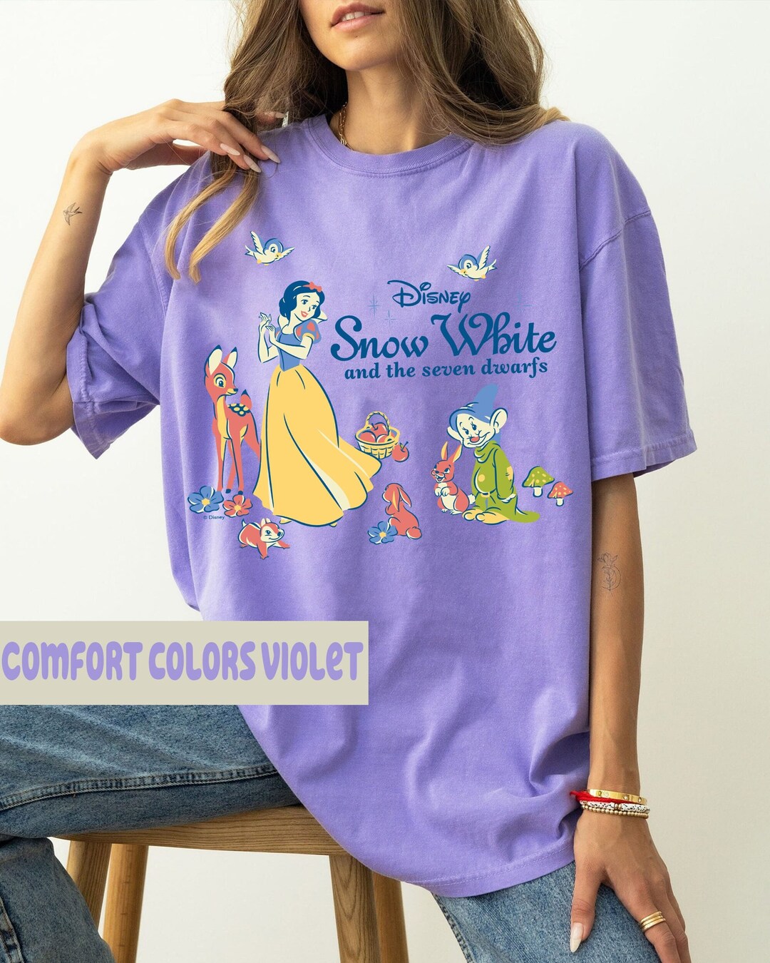 Snow White and the Seven Dwarfs Shirt Disney Princess Shirt - Etsy