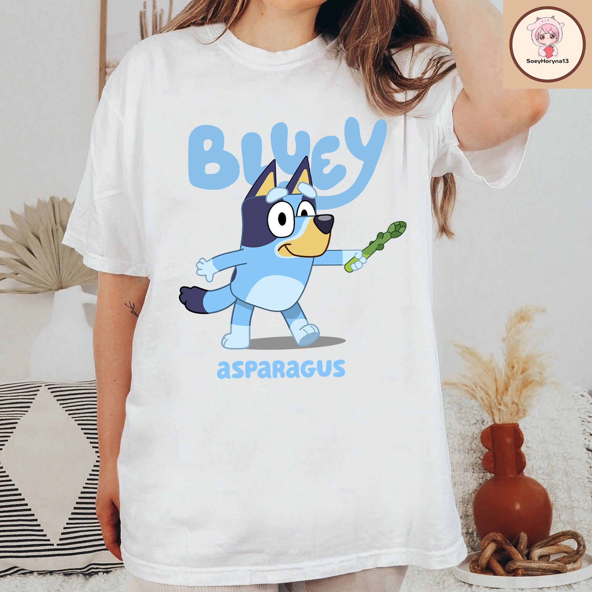 Bluey Shirt Bluey Asparagus Shirt Bluey Concert Bluey and - Etsy Australia