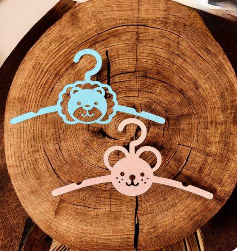 Set of Wooden Animal Hangers – Baby & Kids Clothes Hangers | Nursery ...