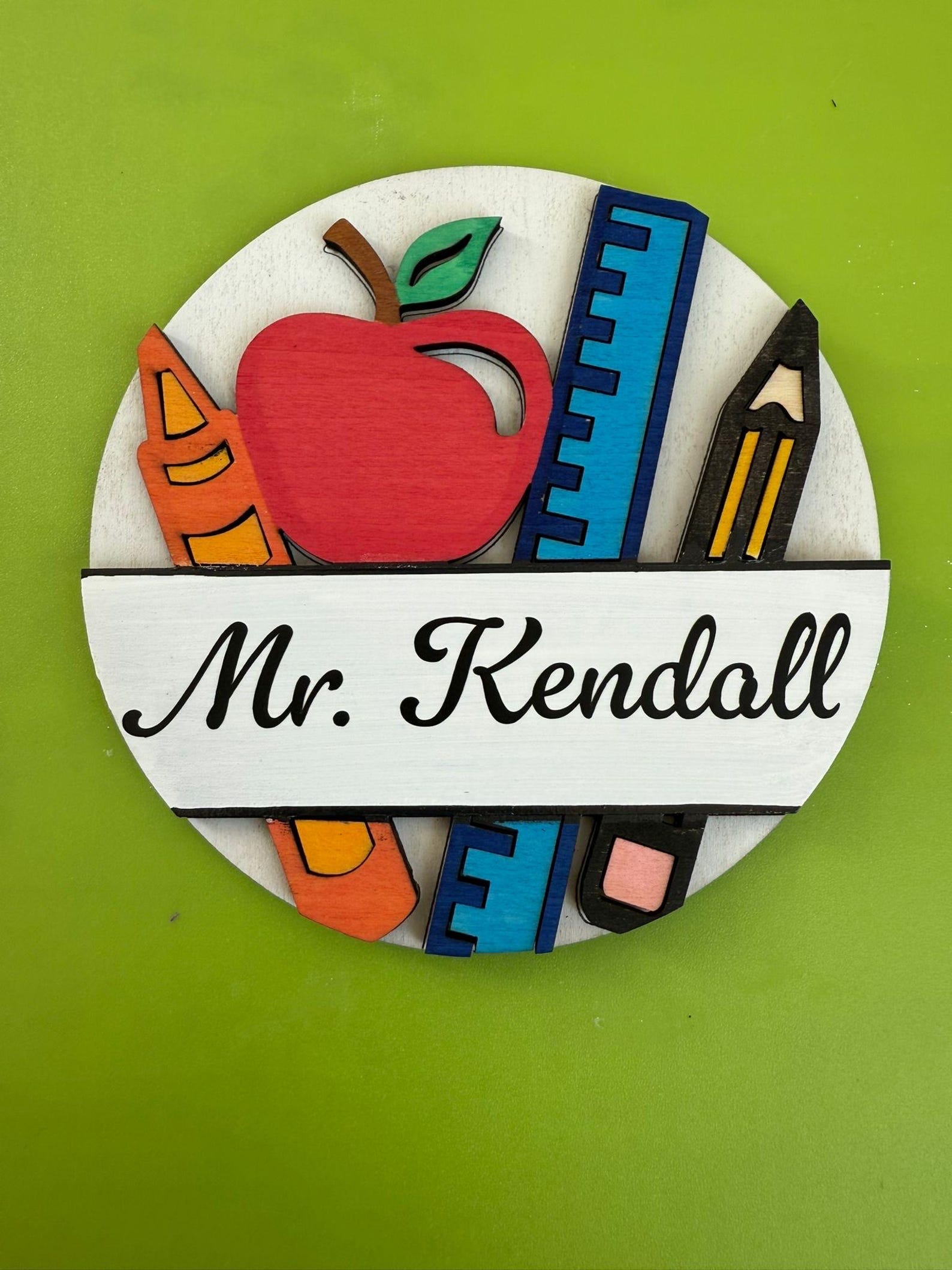 Personalized Teacher Mailbox & Door Sign Set: Classroom Decor - Etsy