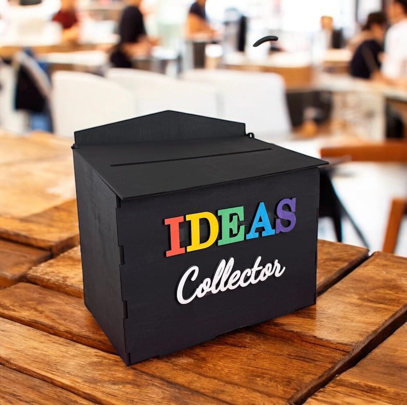 Handmade Wooden Suggestion Box: Feedback & Comment Box for Events - Etsy