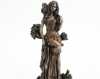 Celtic Goddess Blodeuwedd Altar Statue - Etsy