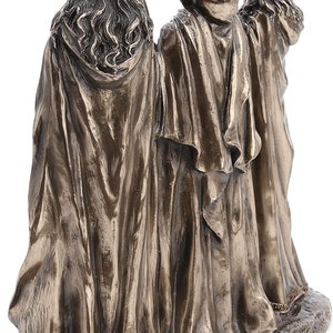 The Three Fates of Destiny Cold Cast Resin Antique Bronze Finish Greek ...