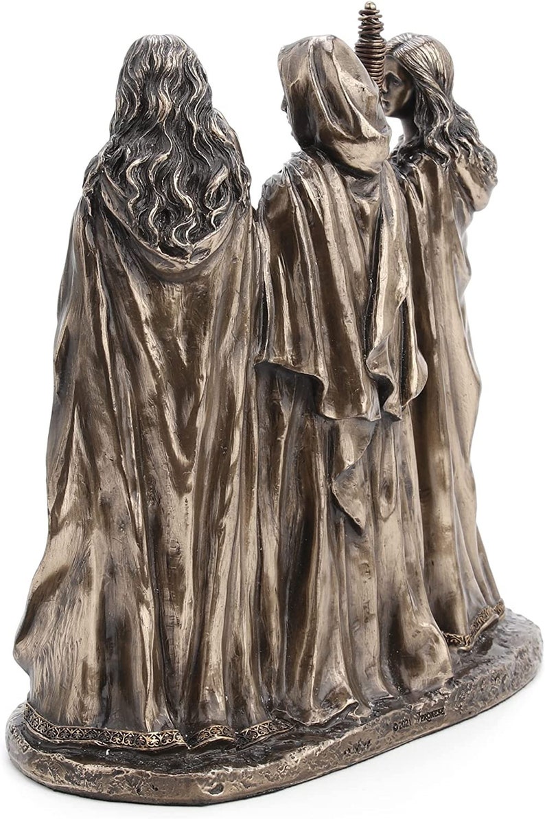 The Three Fates of Destiny Cold Cast Resin Antique Bronze - Etsy
