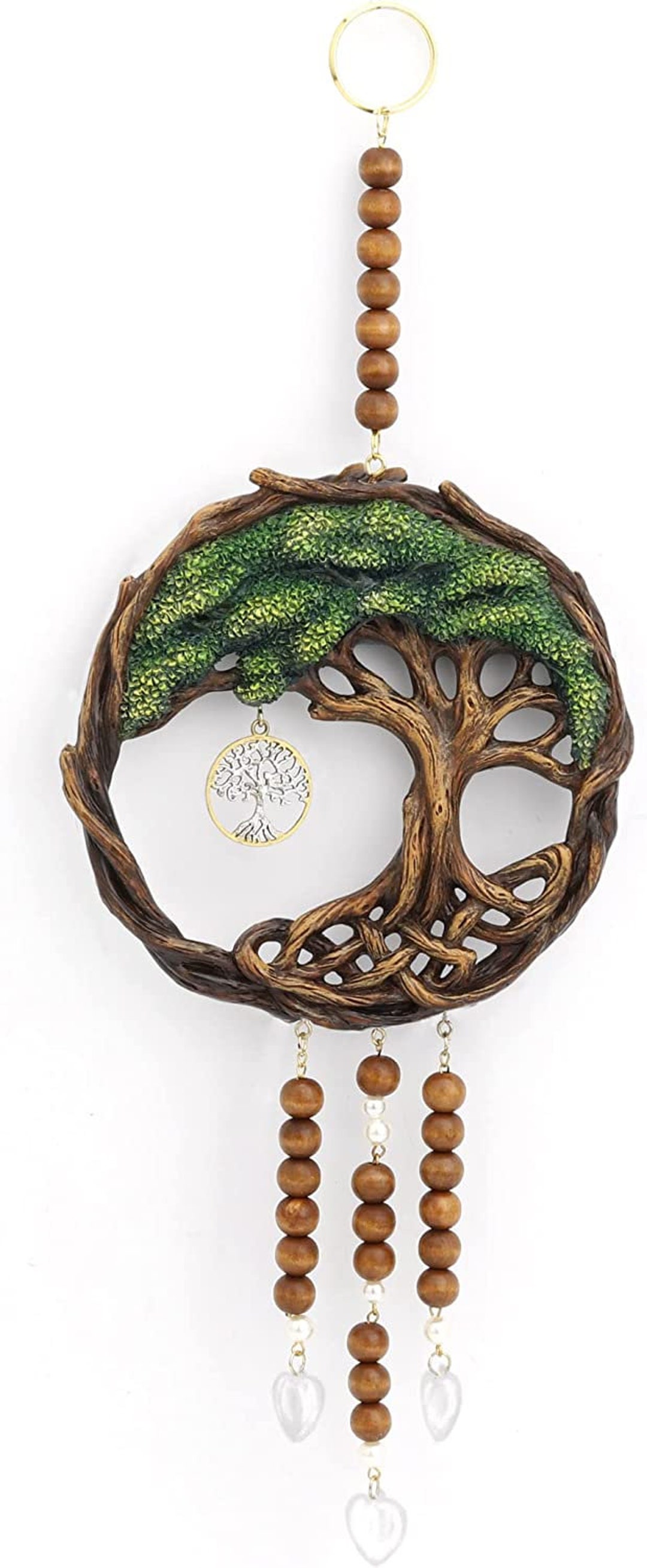 Tree of Life Wicca Wall Pendent Resin Sculpture - Etsy