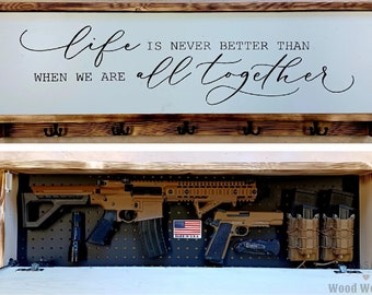 Concealment Coat Rack - Etsy