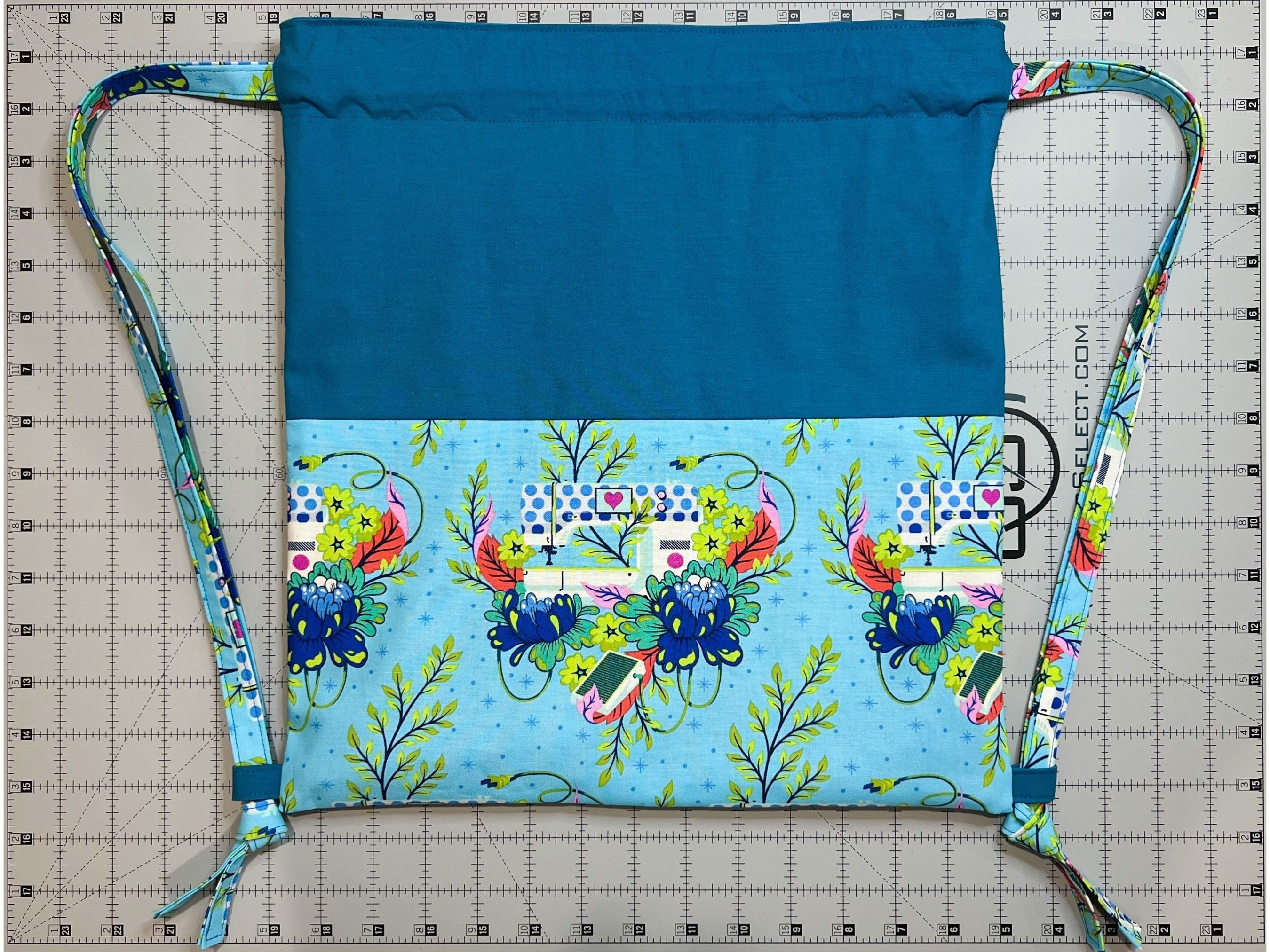 Drawstring Backpack Sewing Pattern, Beginner Bag Pattern, Kids Backpack ...
