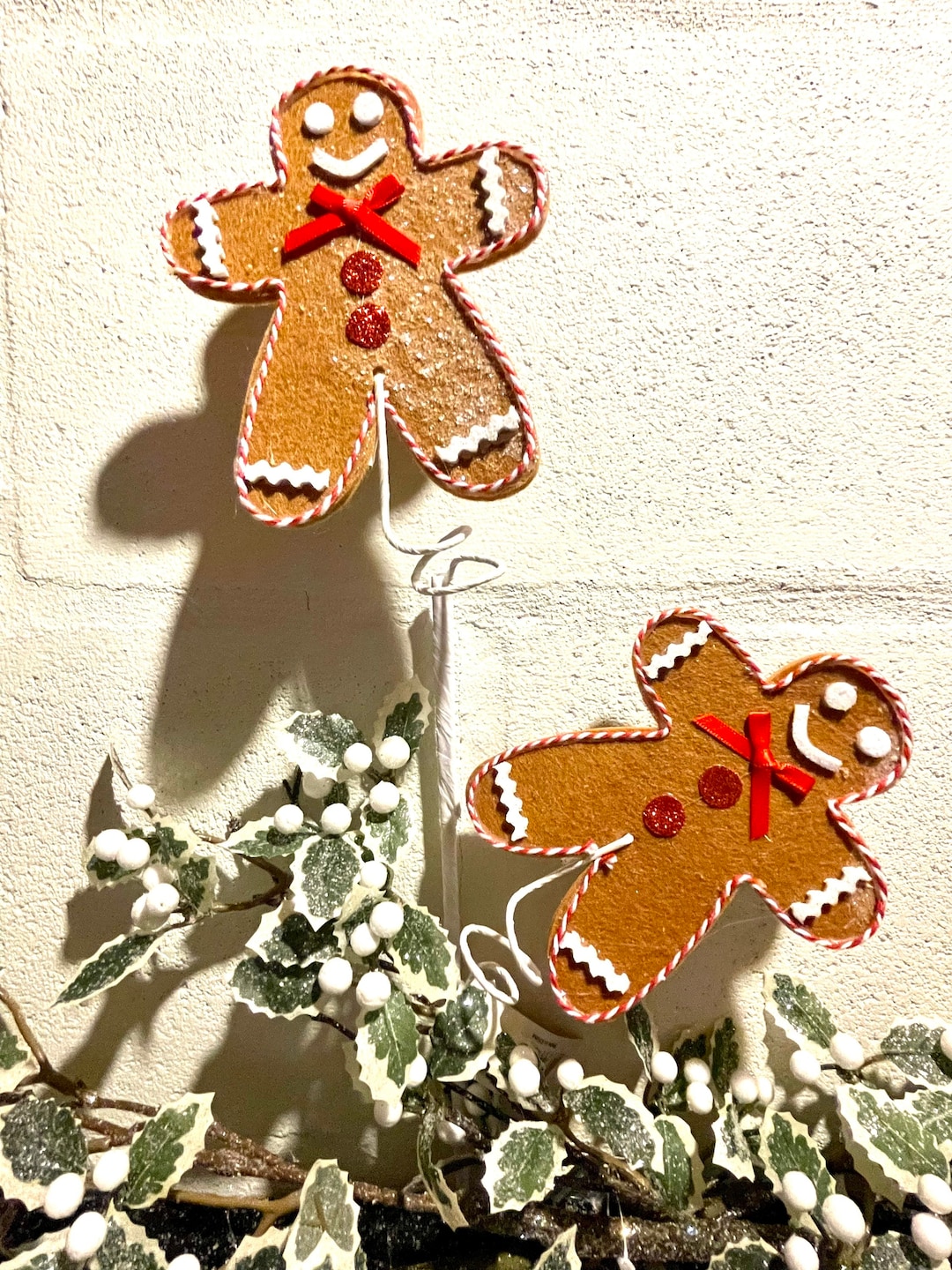 Gingerbread Man Stem - Etsy