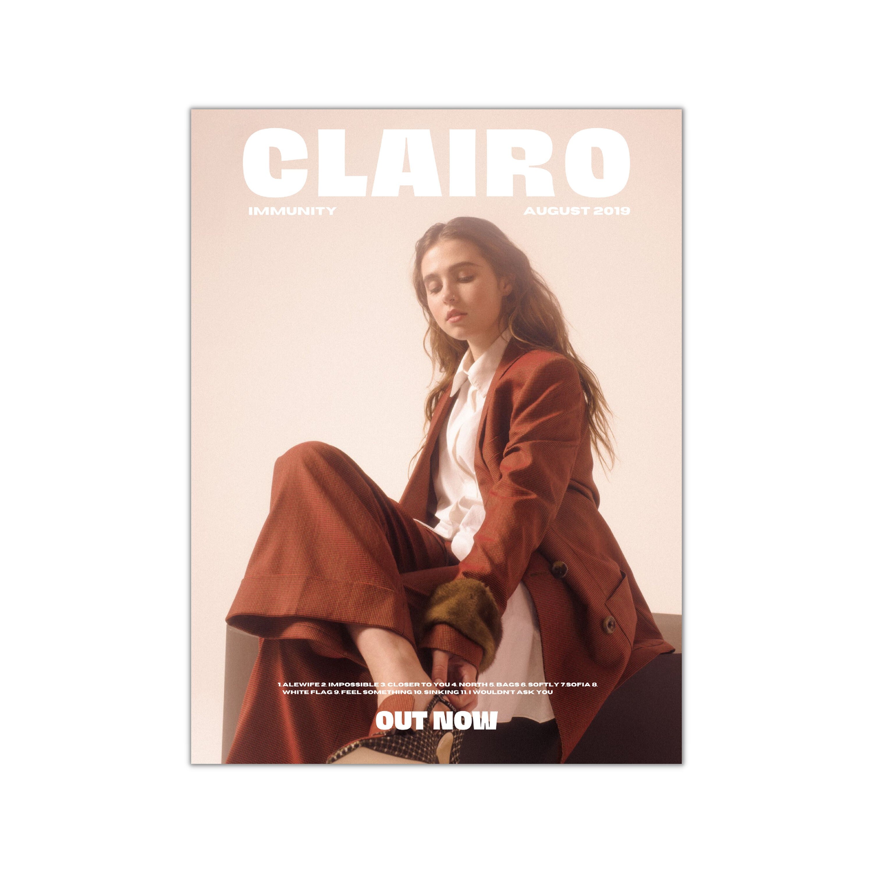 Clairo Digital Download Poster Print, Immunity Album - Etsy