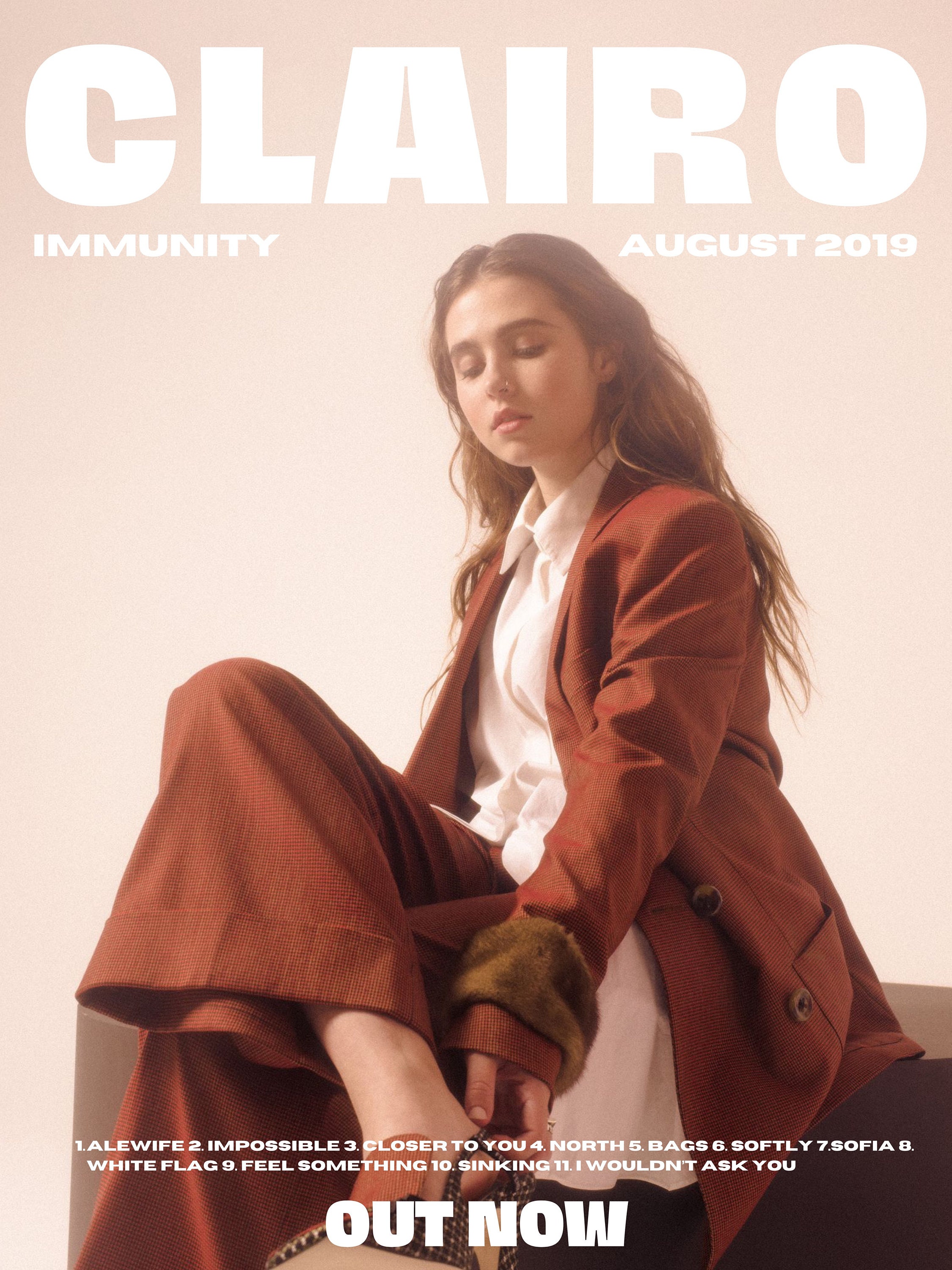 Clairo Digital Download Poster Print, Immunity Album - Etsy