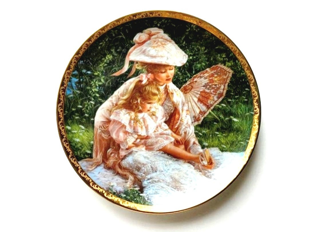 Vintage "mother's Sunshine" Collector Plate: Sandra Kuck, Reco Fine ...