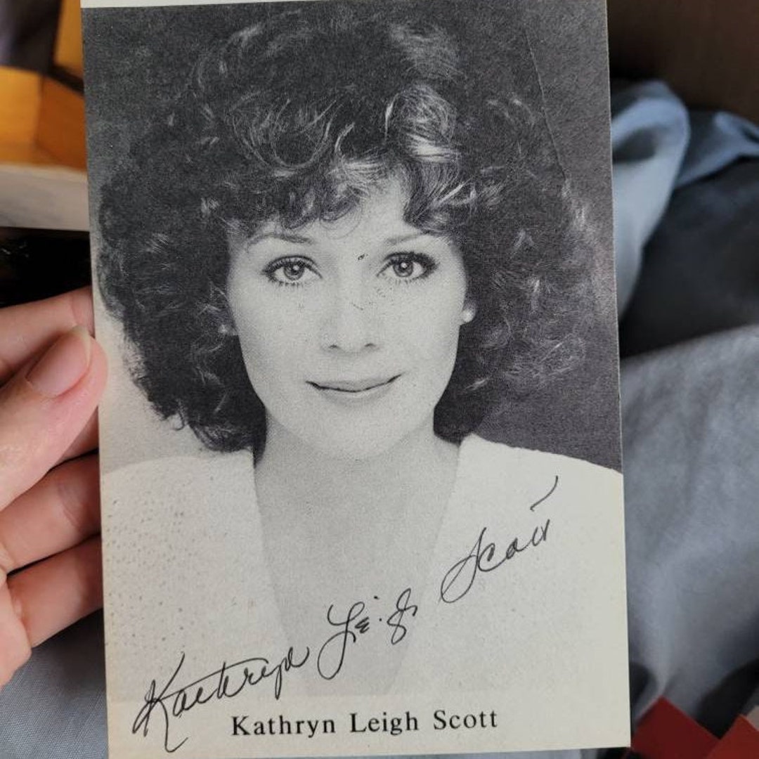 Kathryn Leigh Scott Autograph 8x10 Celebrity Signature Photograph 1966 ...