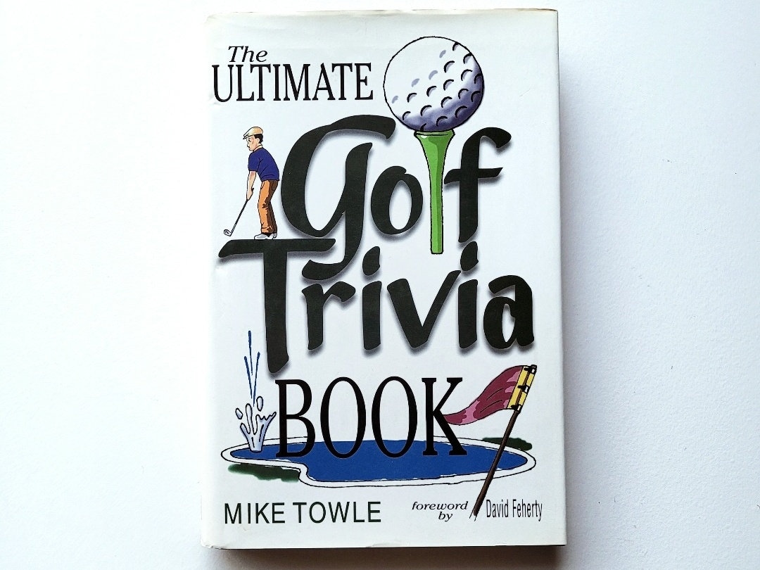Vintage Golf Trivia Hardcover Book: Sports Literature, 2001 - Etsy