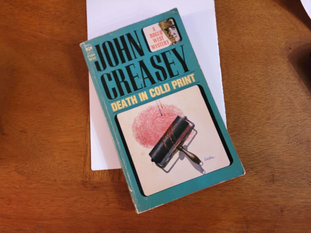 Vintage 1965 John Creasey Paperback | Roger West Mystery Novel - Etsy
