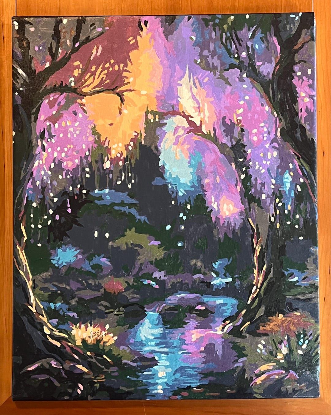 Forrest Painting #2 - Etsy