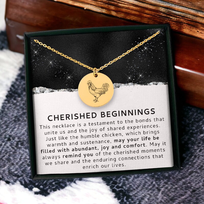 Chicken Necklace - Etsy