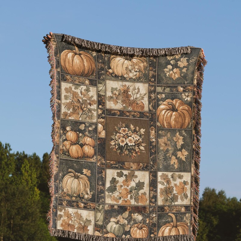 Fall Throw Blanket - Etsy