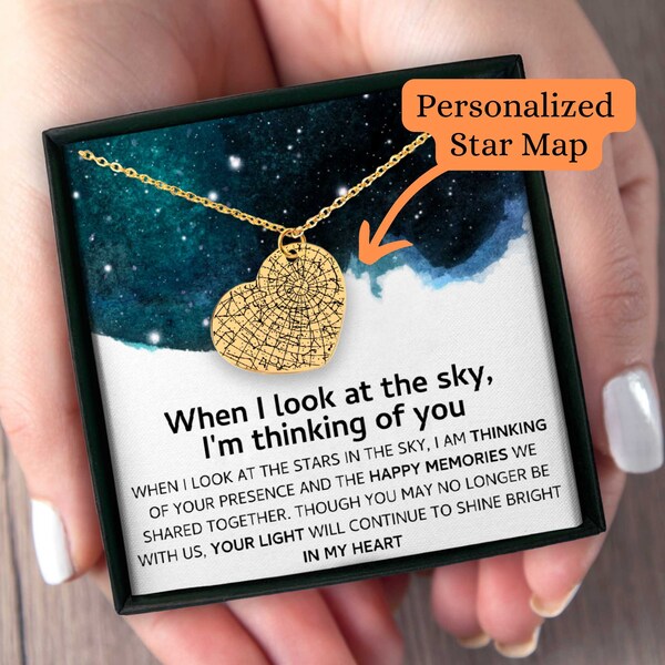 Star Map Jewelry - Etsy