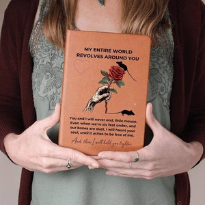 Zade Meadows Leather Journal, Run Little Mouse, Bookish Merch, Hunting ...