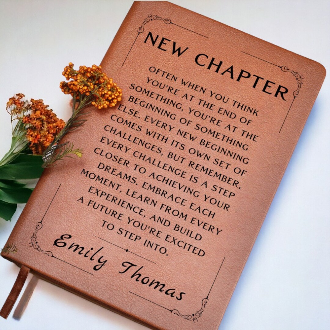 New Beginning Journal - Retirement Gift, Retirement of Coworker ...