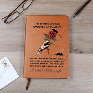 Zade Meadows Leather Journal, Run Little Mouse, Bookish Merch, Hunting ...