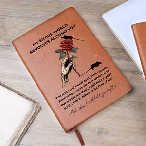 Zade Meadows Leather Journal, Run Little Mouse, Bookish Merch, Hunting ...