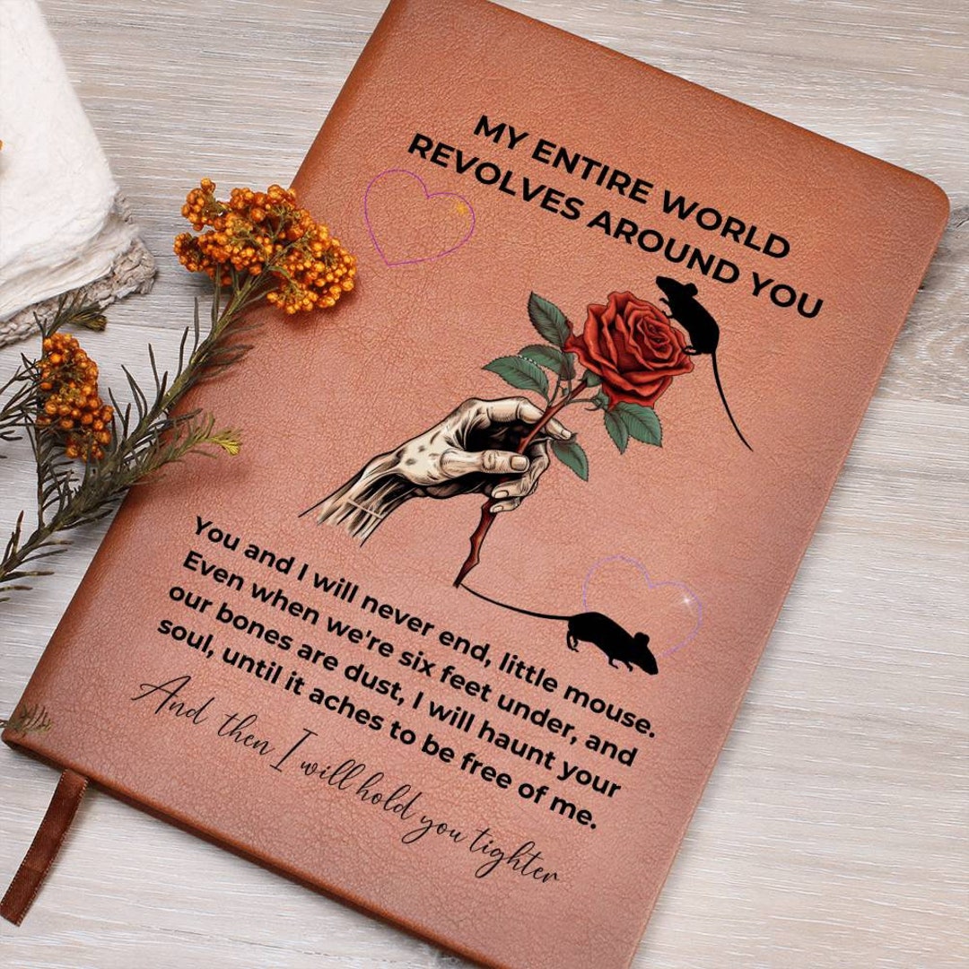 Zade Meadows Leather Journal, Run Little Mouse, Bookish Merch, Hunting ...