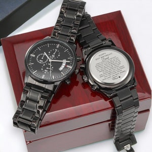 Personalized Engraved Watch for 21st Birthday - Unique Milestone Gift ...