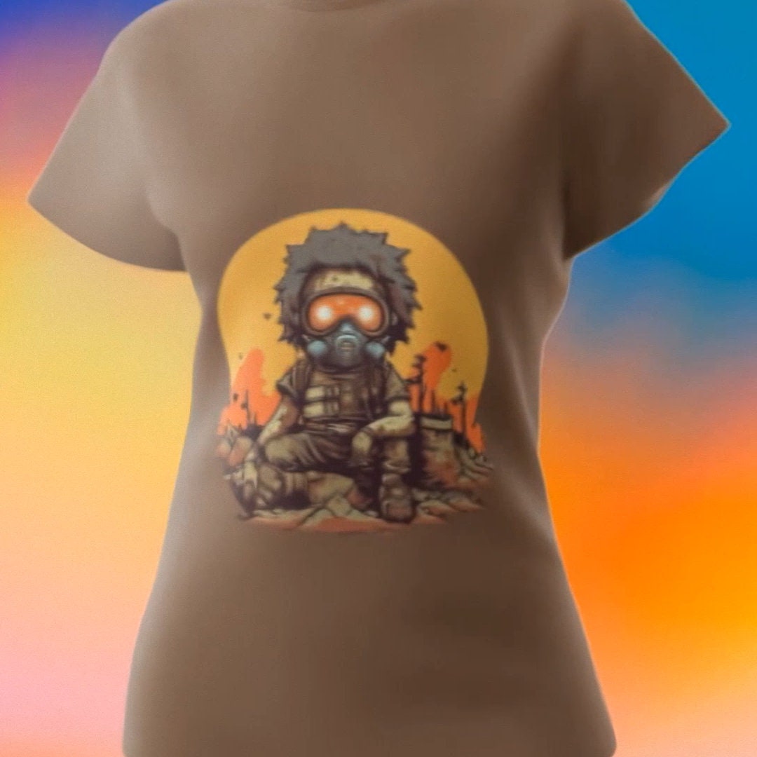 Sci-fi Atomic Girl, Dystopian, Post-apocalyptic - .png, .eps, .ai, .svg ...