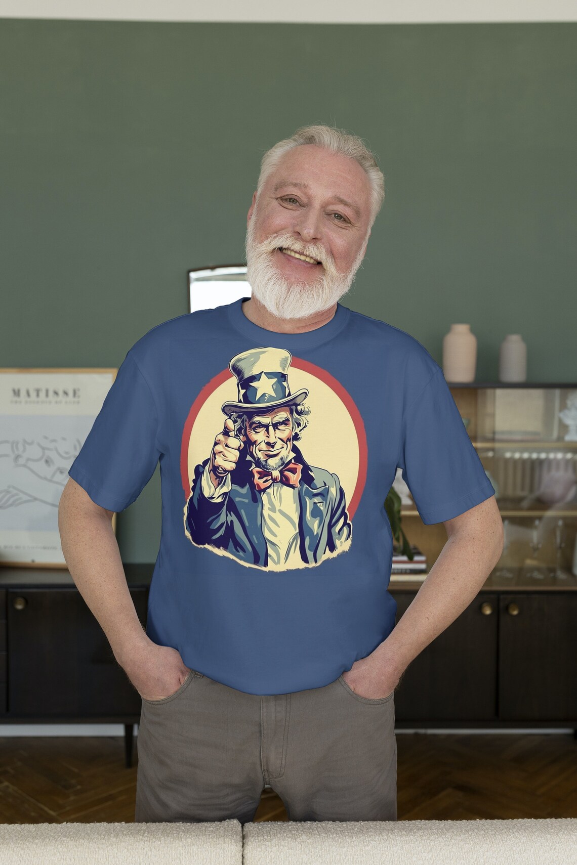 Uncle Sam American Flag Design, American Flag Png, USA Png, USA ...