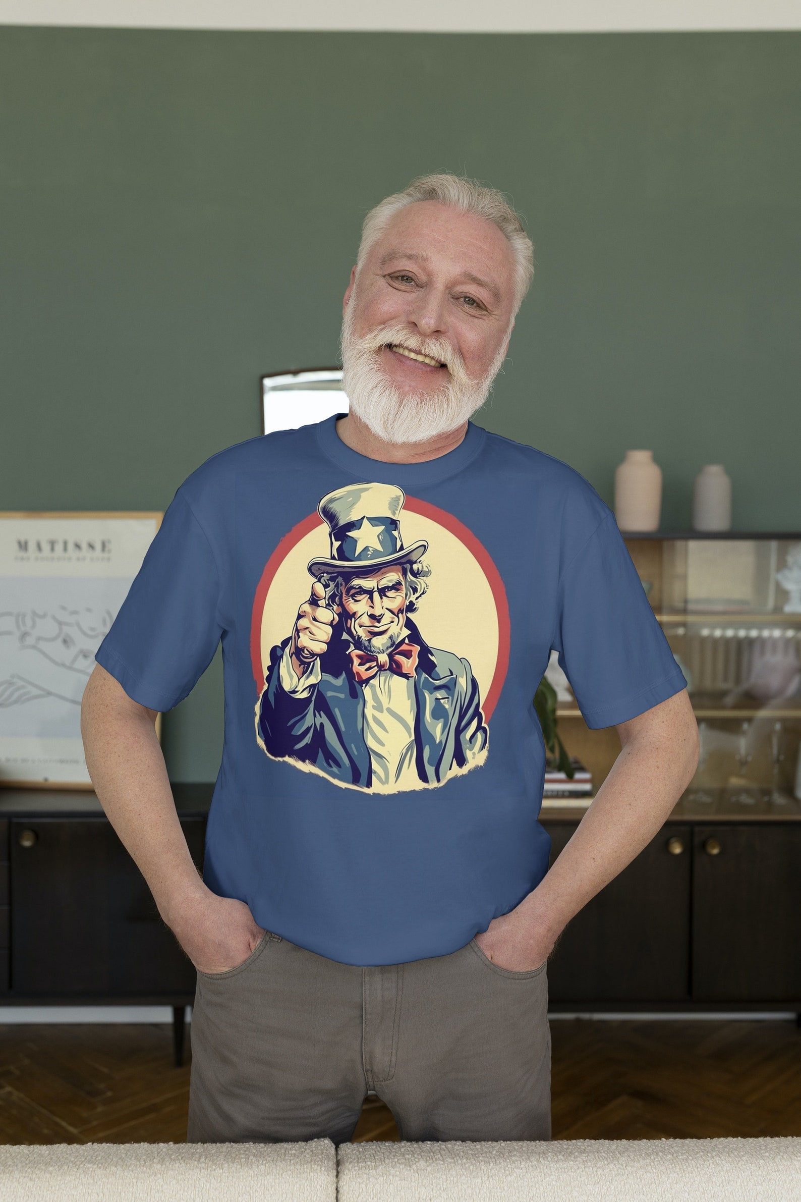 Uncle Sam American Flag Design, American Flag Png, USA Png, USA ...