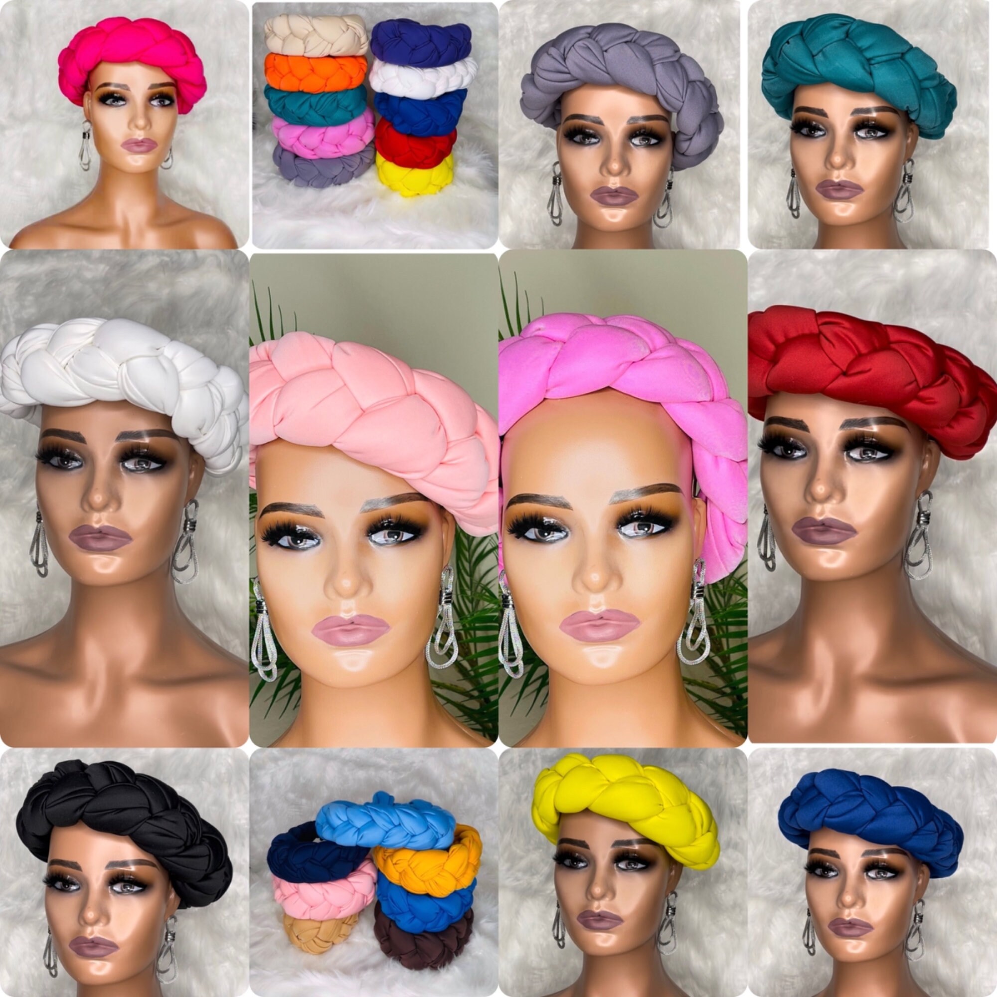 Braided Head Band | Open Crown Head Band | Women Headband | Fashion ...