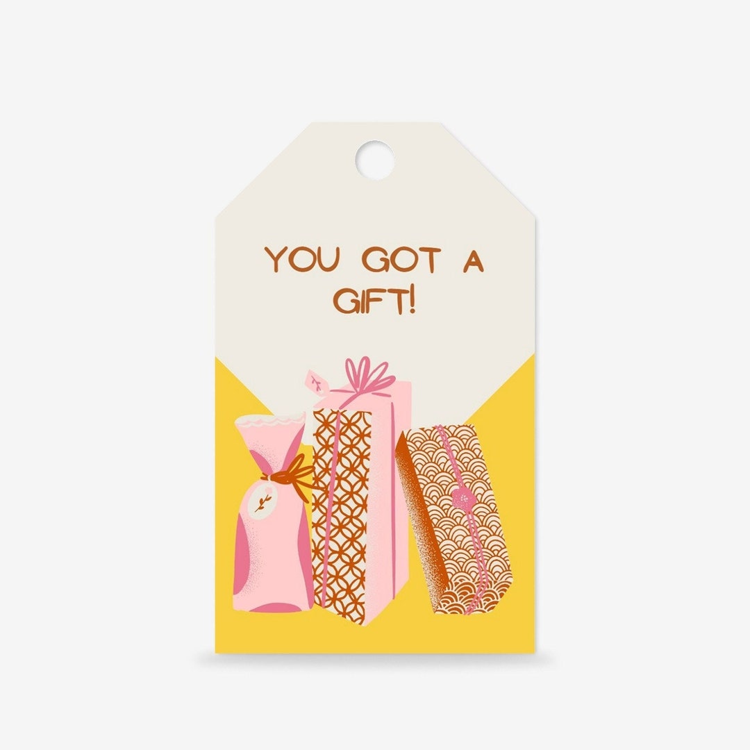 Elegant Printable Downloadable Gift Tags, Any Occasion Tags, All ...