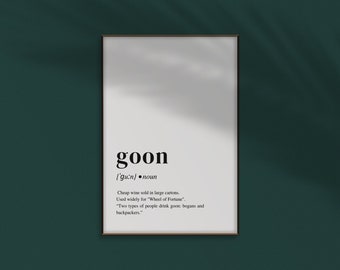 Goon Art - Etsy