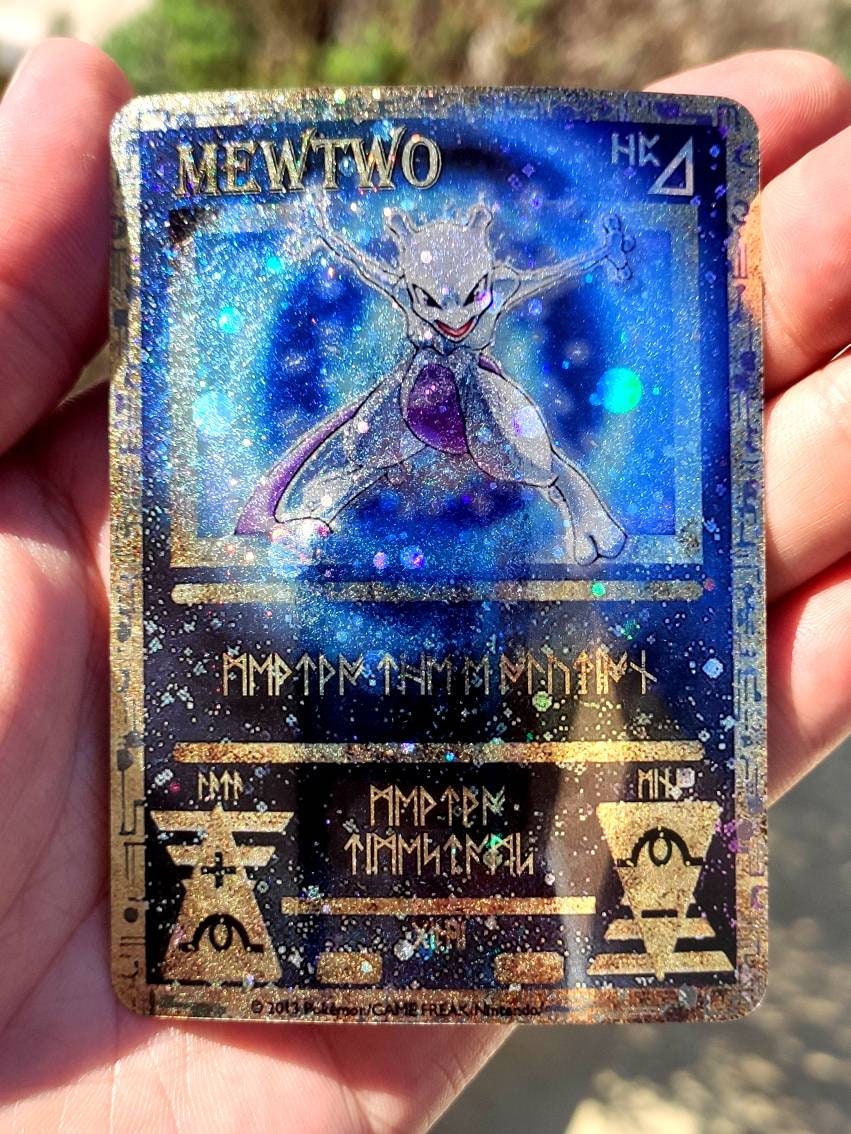 Ancient Mewtwo Personalized Card or Timestamp - Etsy