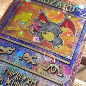 Ancient Charizard Personalized Card or Timestamp - Etsy