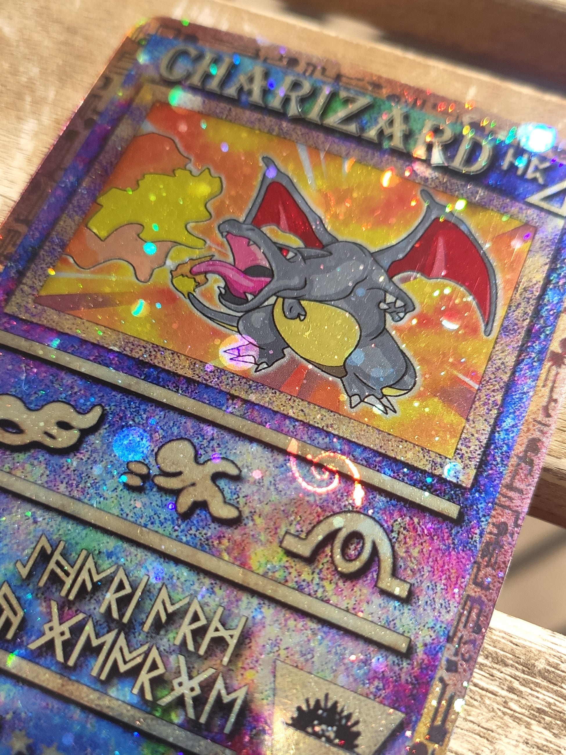 Ancient Charizard Personalized Card or Timestamp - Etsy