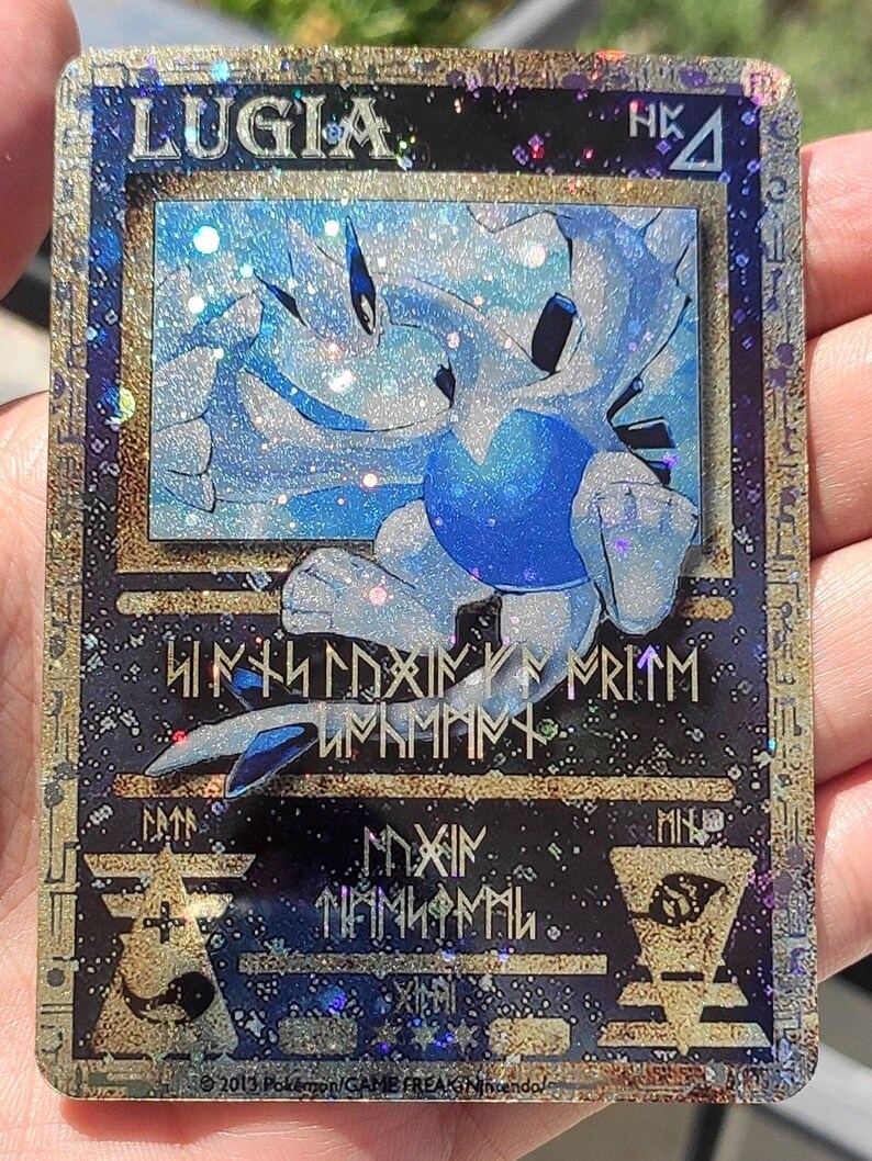 Ancient Pokemon Custom Full Art/standard Art Holo Card CHOOSE - Etsy
