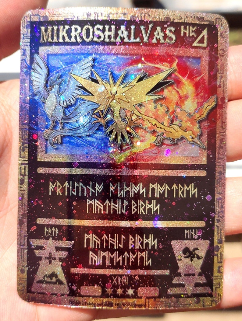 Ancient Pokemon Custom Full Art/standard Art Holo Card CHOOSE - Etsy