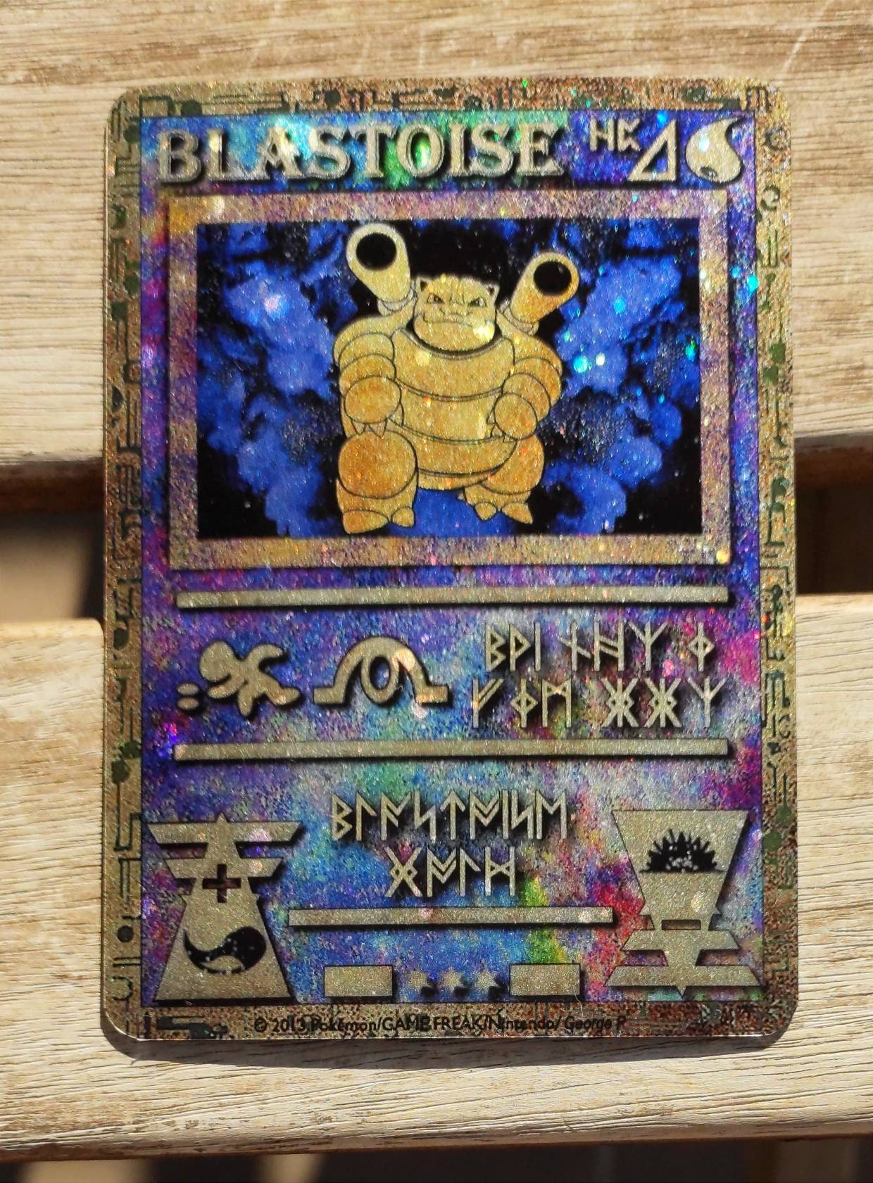 Pokemon Ancient Charizard , Blastoise , Venusaur Big 3 Custom Cosmos ...