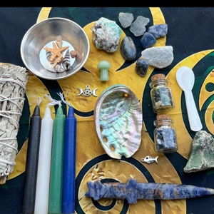 Tap Into Ocean Energy; Sea Altar Decor & Tools Traditionally Associated ...