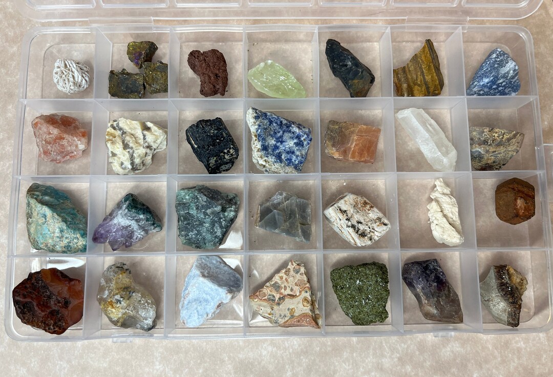 24 Raw Natural Stones Amplify Your Spiritual Practice With Energy ...