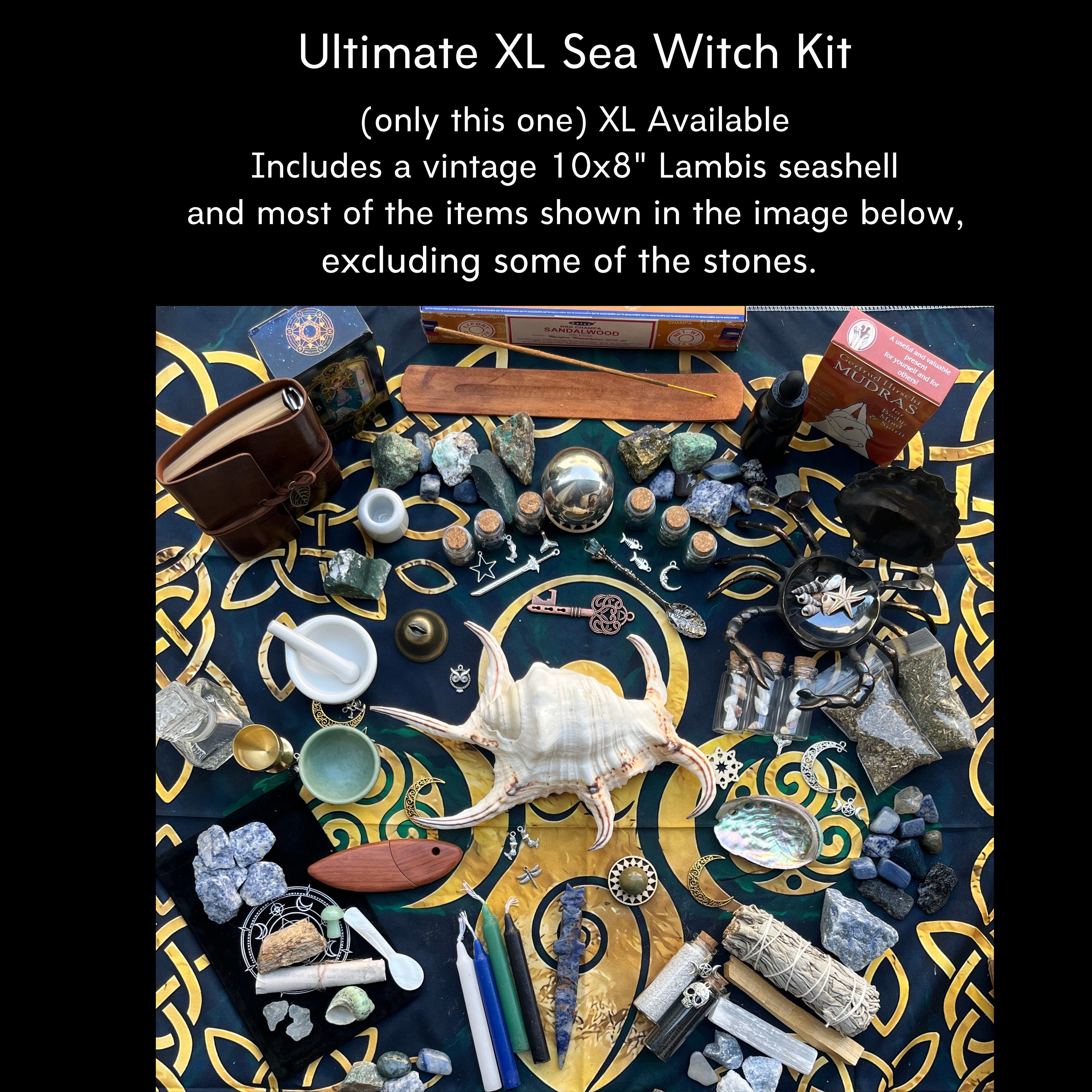 Tap Into Ocean Energy; Sea Altar Decor & Tools Traditionally Associated ...