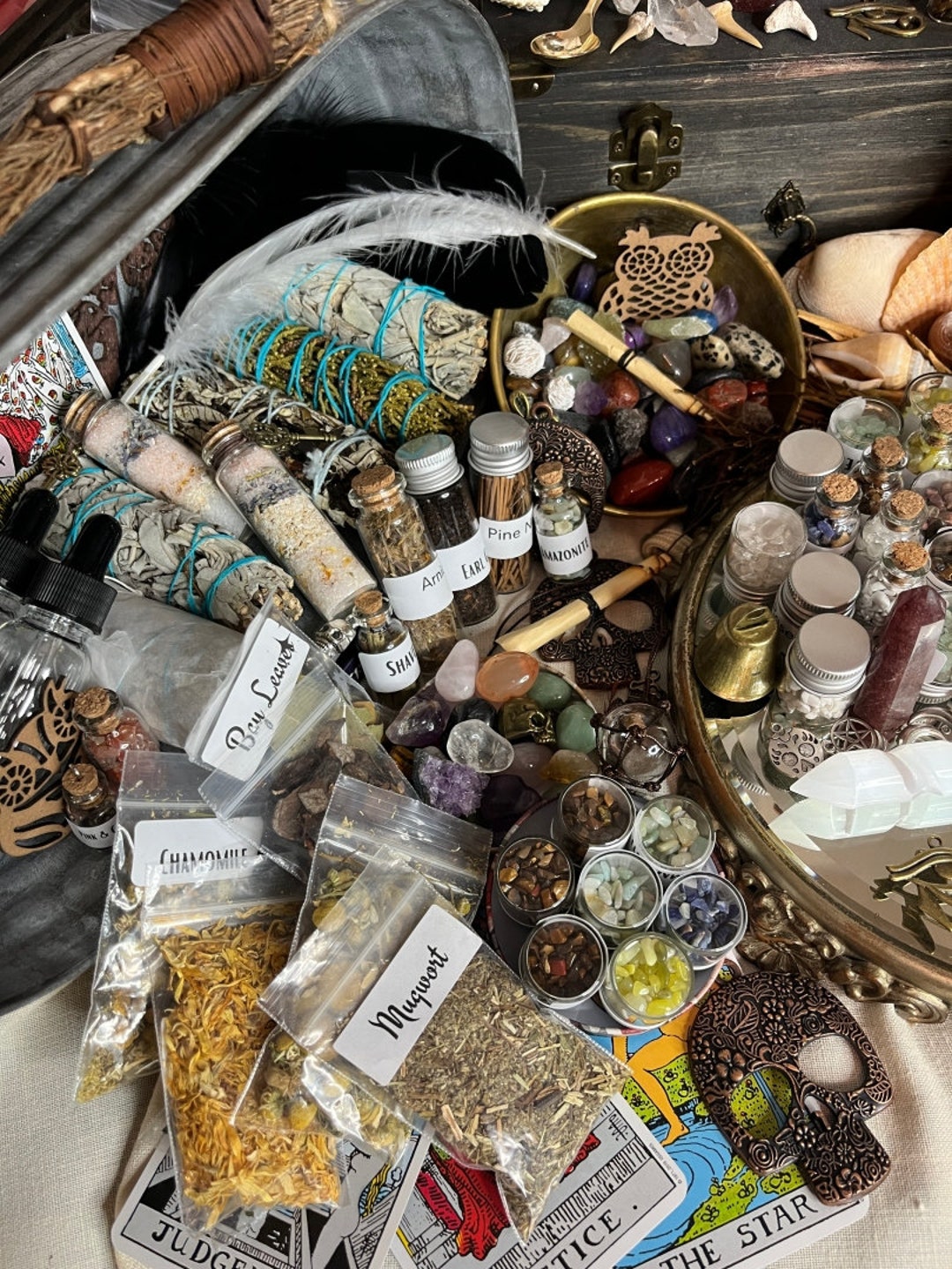 Witch Crafted Goodie Bags Diverse Altar Gifts for Her Witch Confetti ...