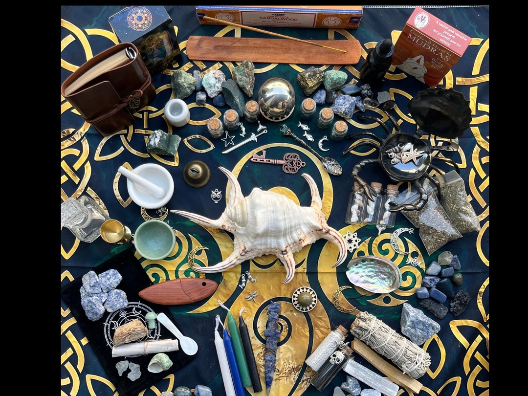 Tap Into Ocean Energy; Sea Altar Decor & Tools Traditionally Associated ...