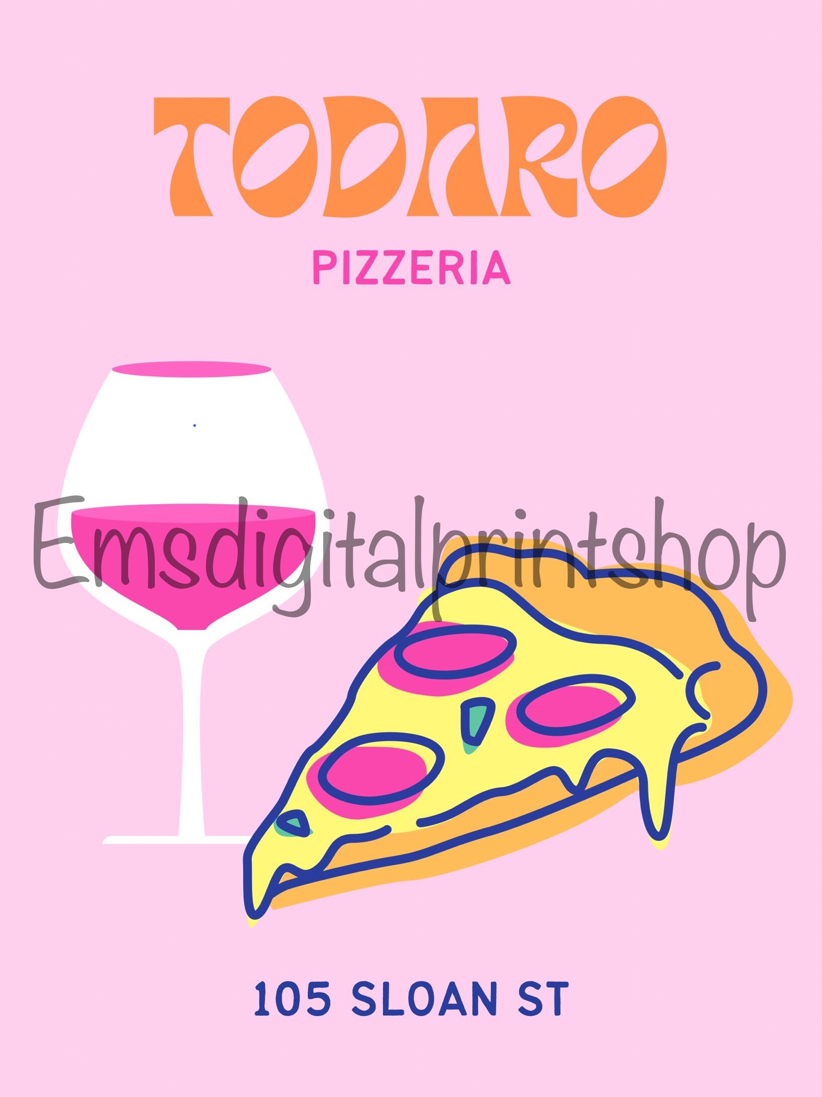 Clemson Preppy Prints 8 Pack - Etsy