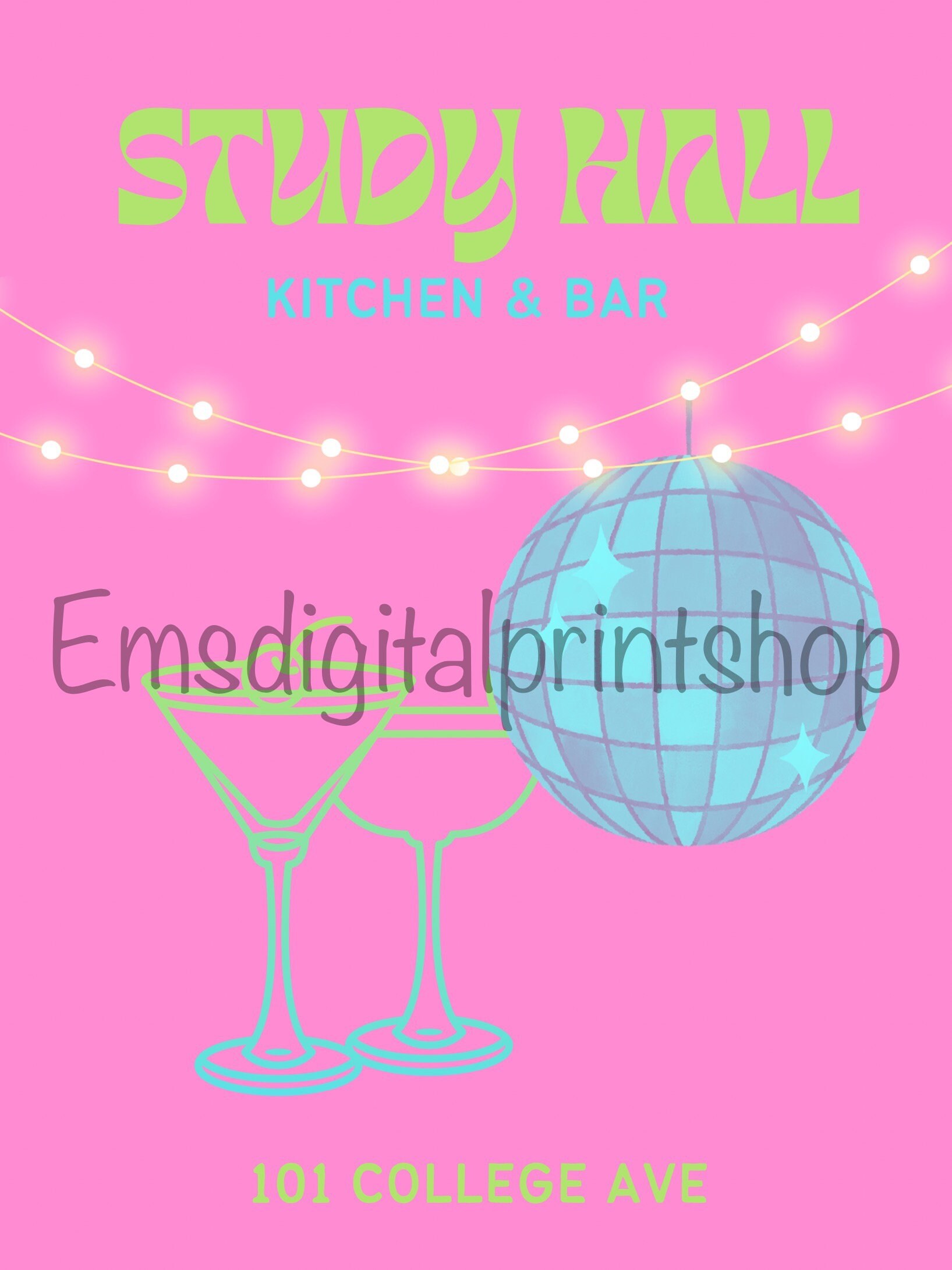 Clemson Preppy Prints 8 Pack - Etsy